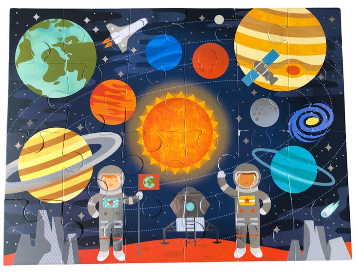 Outer Space Floor Puzzle