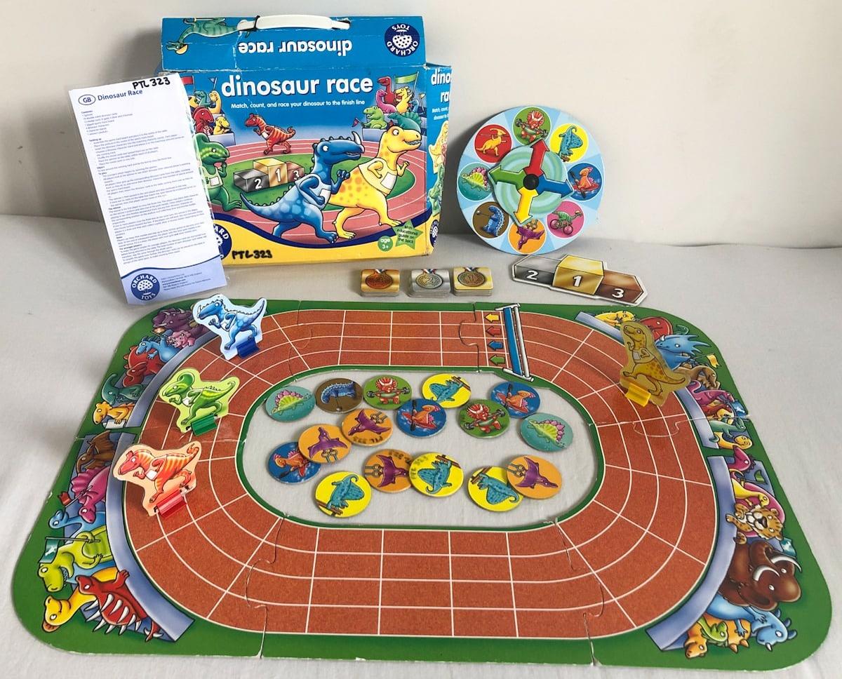Dinosaur Race Game