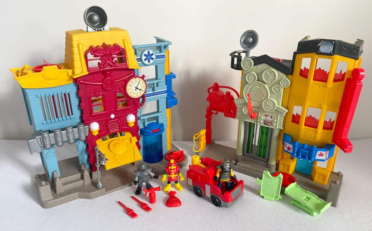 Imaginext Rescue City Centre & Fire Engine
